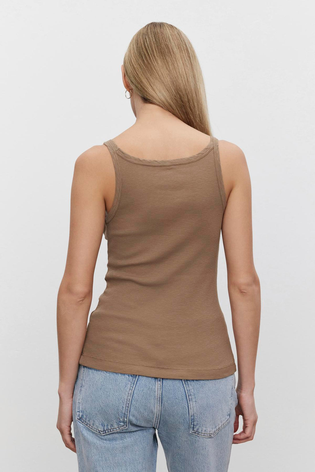 ALIZA RIBBED COTTON LAYERING TANK – Velvet by Graham & Spencer