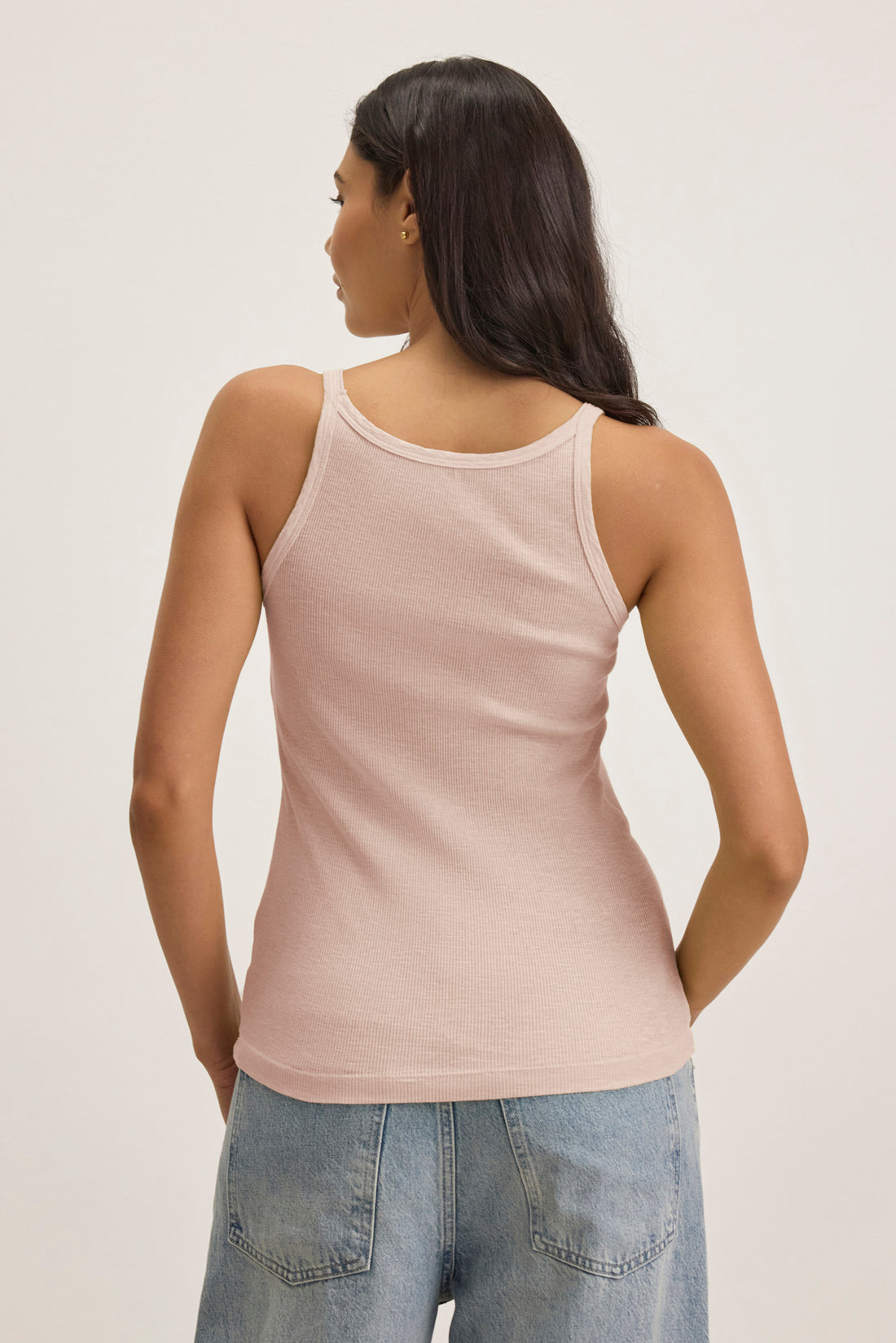ALIZA RIBBED COTTON LAYERING TANK – Velvet by Graham & Spencer