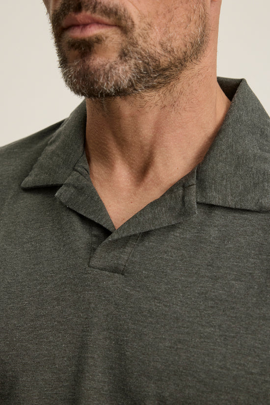 VAN TRIBLEND SHORT SLEEVE POLO – Velvet by Graham & Spencer