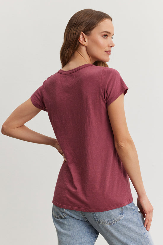 TILLY ORIGINAL COTTON SLUB SHORT SLEEVE CREW NECK TEE – Velvet by ...
