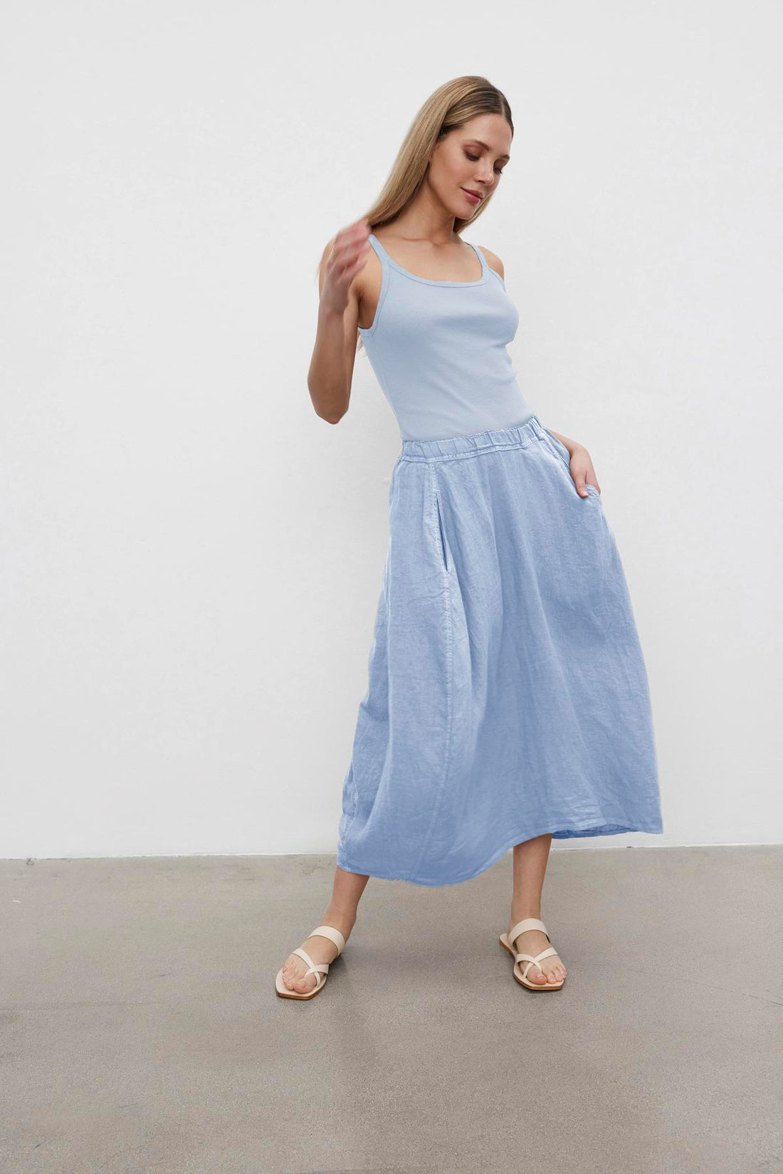 ALIZA RIBBED COTTON LAYERING TANK – Velvet by Graham & Spencer