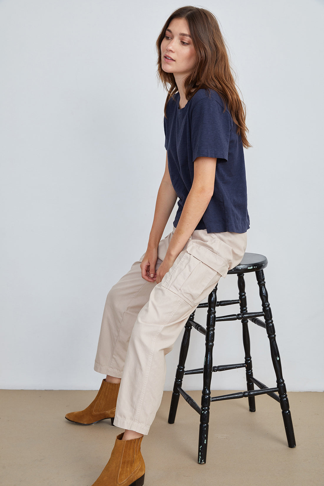 BEV COTTON CANVAS CARGO PANT – Velvet by Graham & Spencer