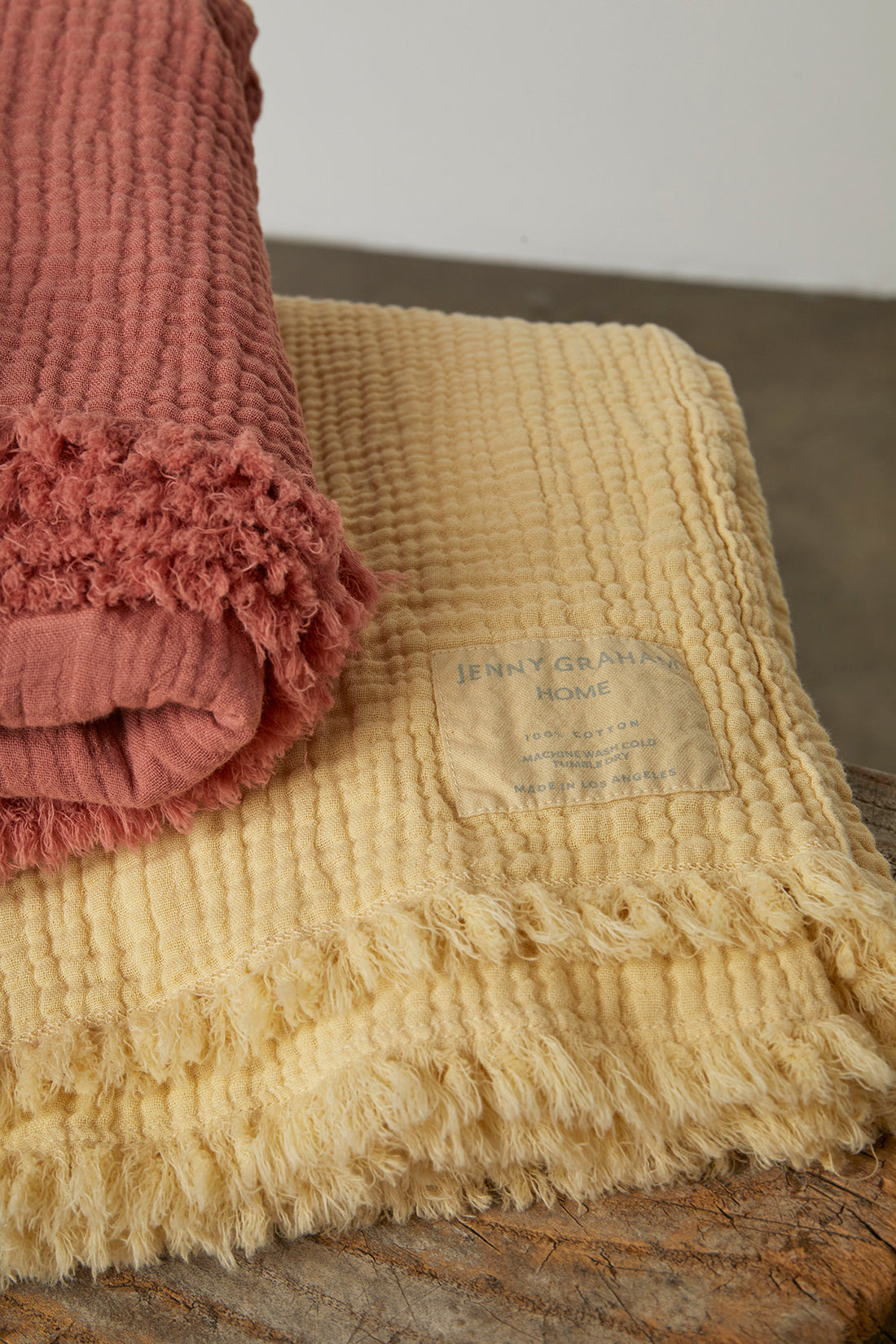 COTTON GAUZE THROW – Velvet by Graham & Spencer