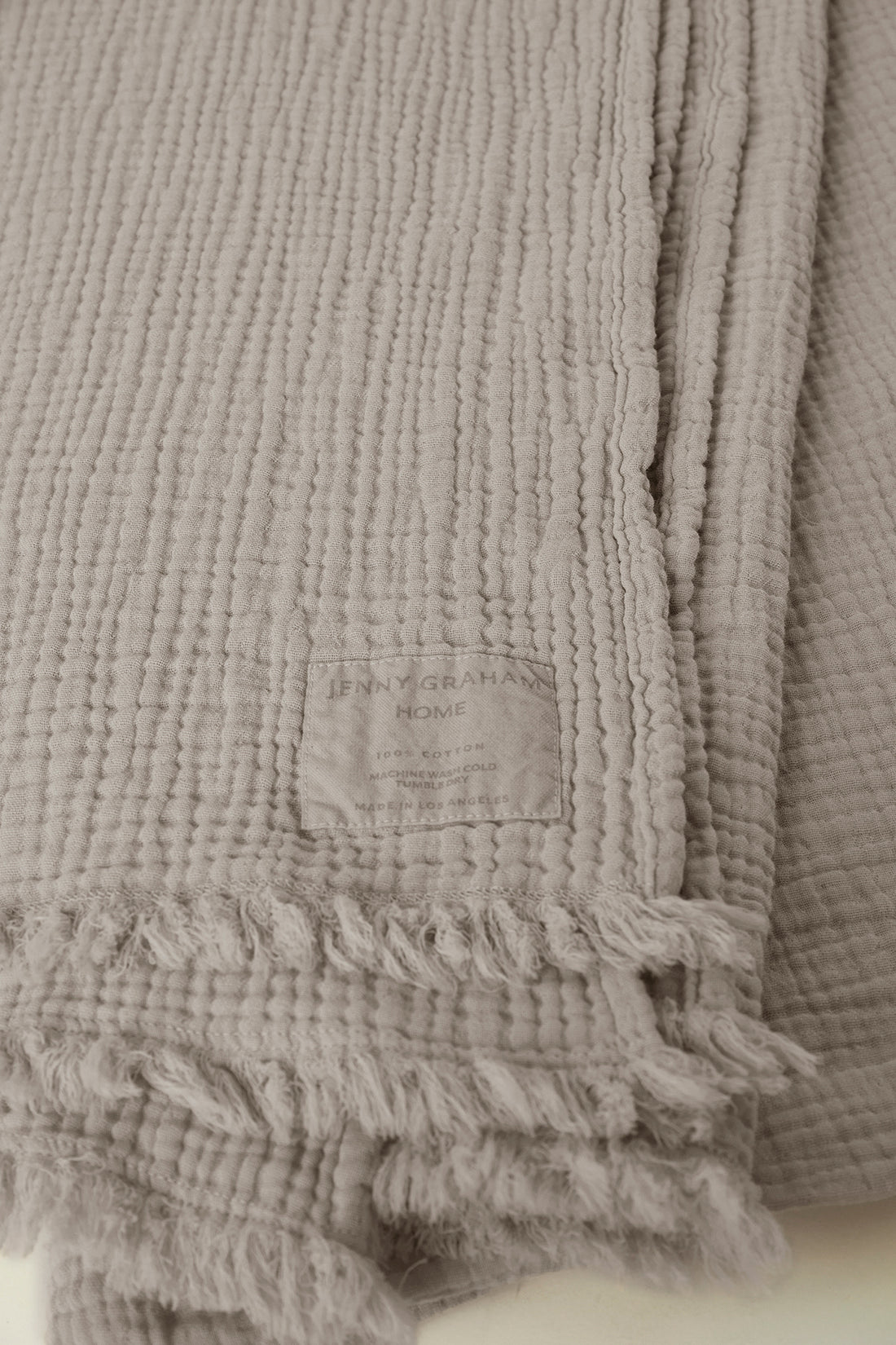 COTTON GAUZE THROW – Velvet by Graham & Spencer