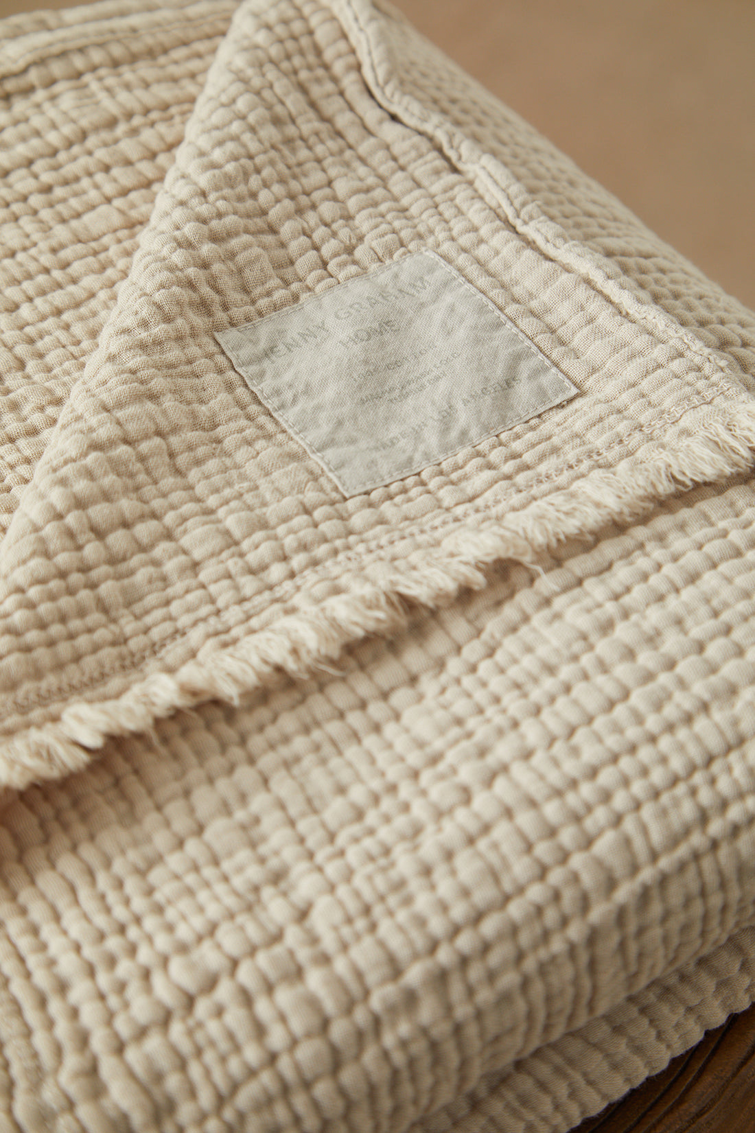 COTTON GAUZE THROW – Velvet by Graham & Spencer