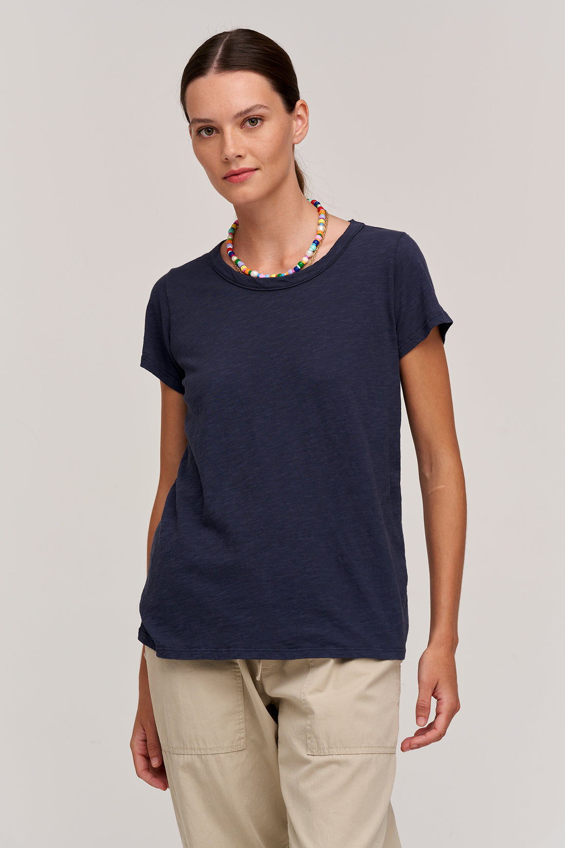 TILLY ORIGINAL COTTON SLUB SHORT SLEEVE CREW NECK TEE – Velvet by ...
